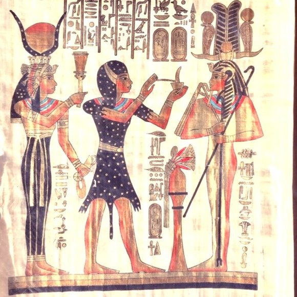 Sphinx Papyrus | Wall Decor | Egyptian Egypt Horus Ra God Figure 2 ...